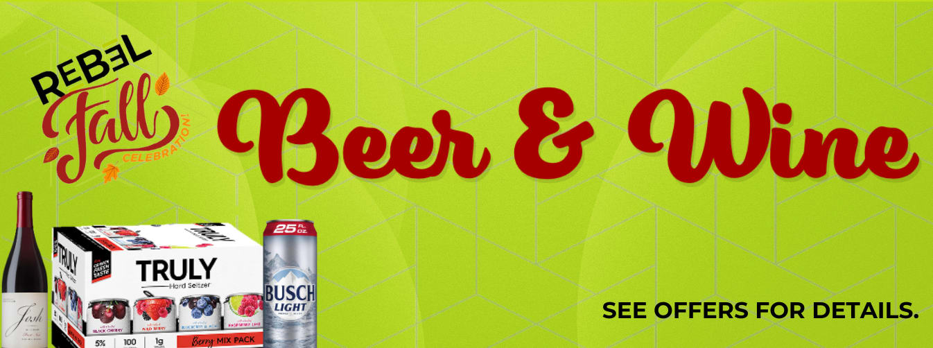 ALCOHOL – Rebel Convenience Stores